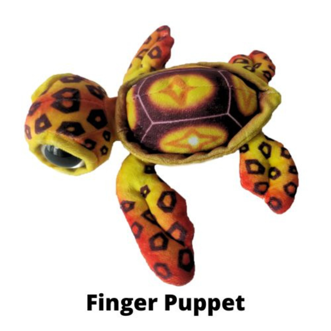 HUGGABLE TOYS - Finger Puppet (Turtle) – Play with Elorias