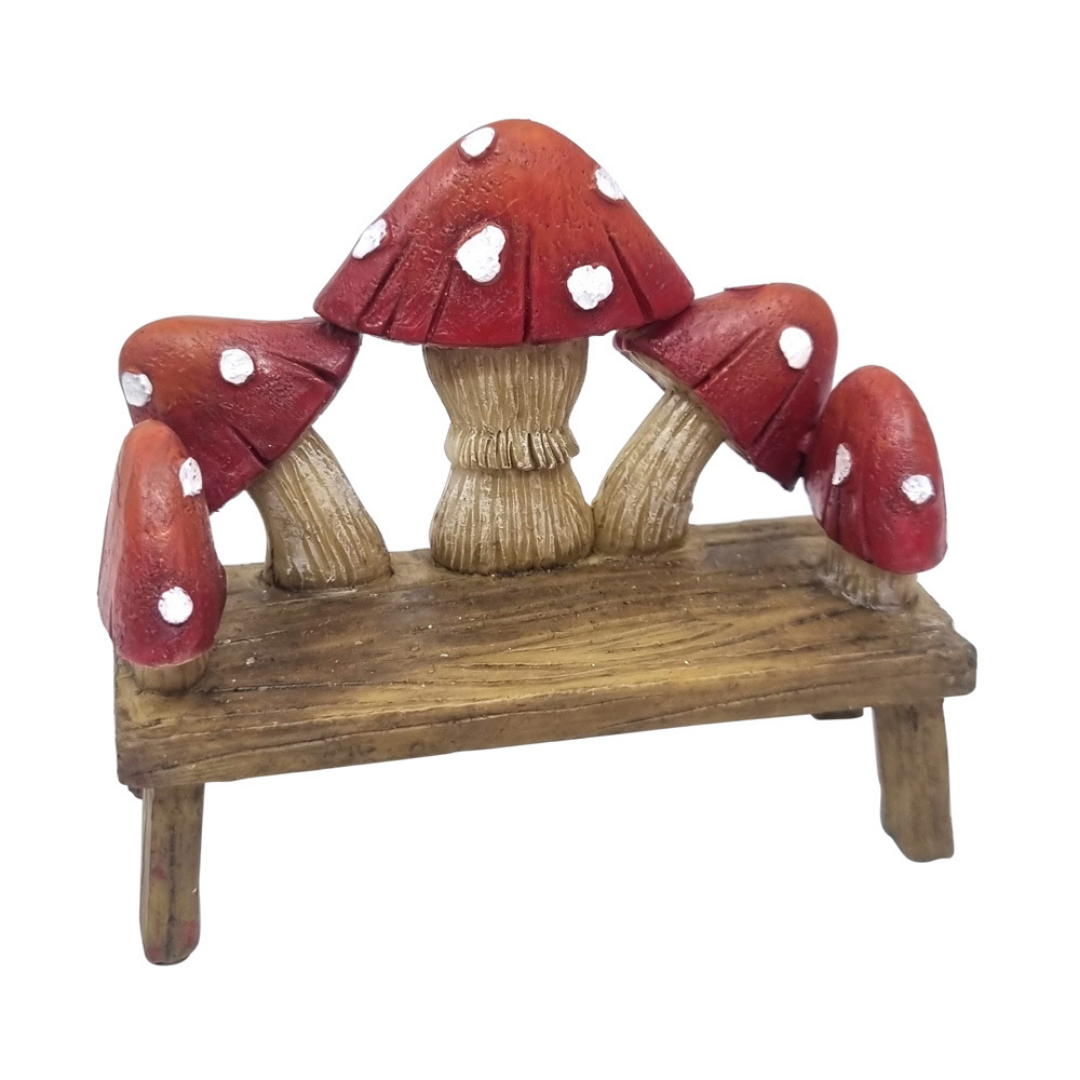 Mushroom Garden Bench – Play with Elorias