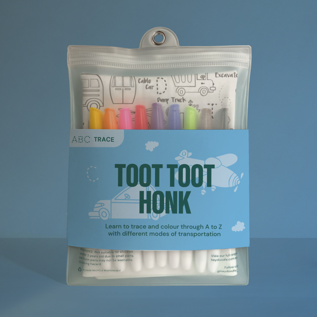 Hey Doodle - Toot Toot Honk Mat – Play with Elorias