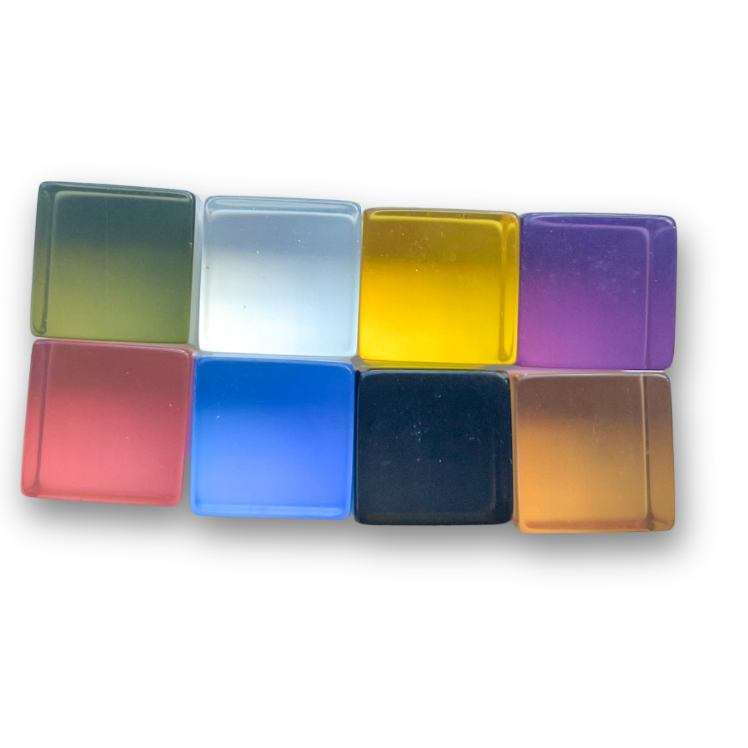 Lucite Blocks - Earth – Play with Elorias