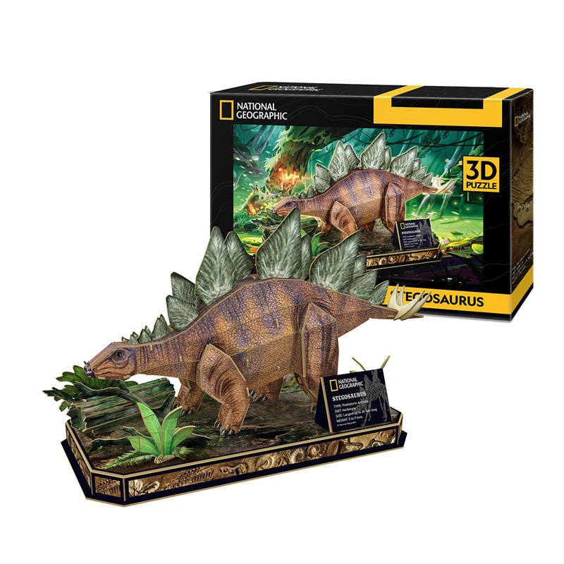 National Geographic Stegosaurus Model Kit (62 pieces) – Play with Elorias