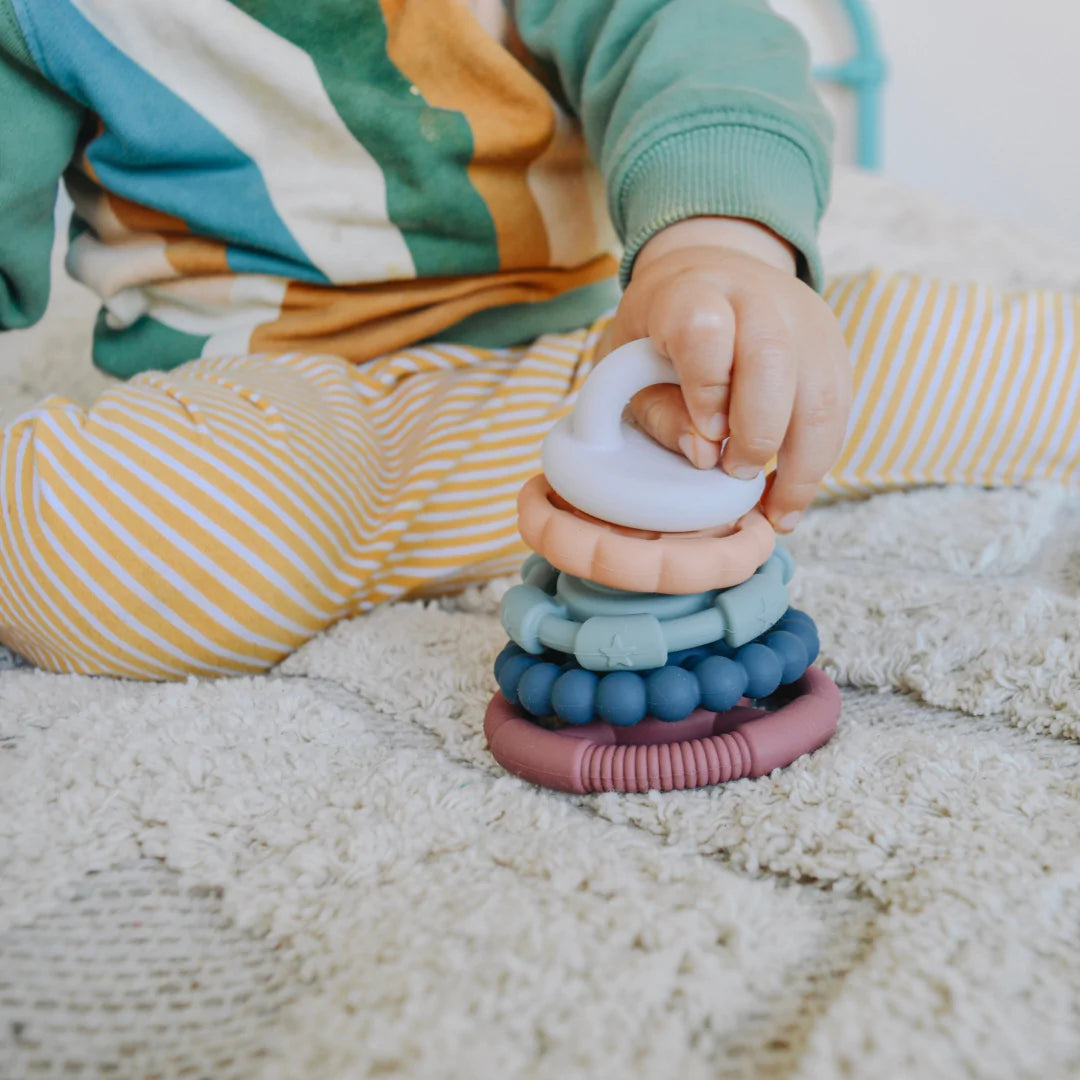 JELLYSTONE - Teething Stacker Toy – Play with Elorias